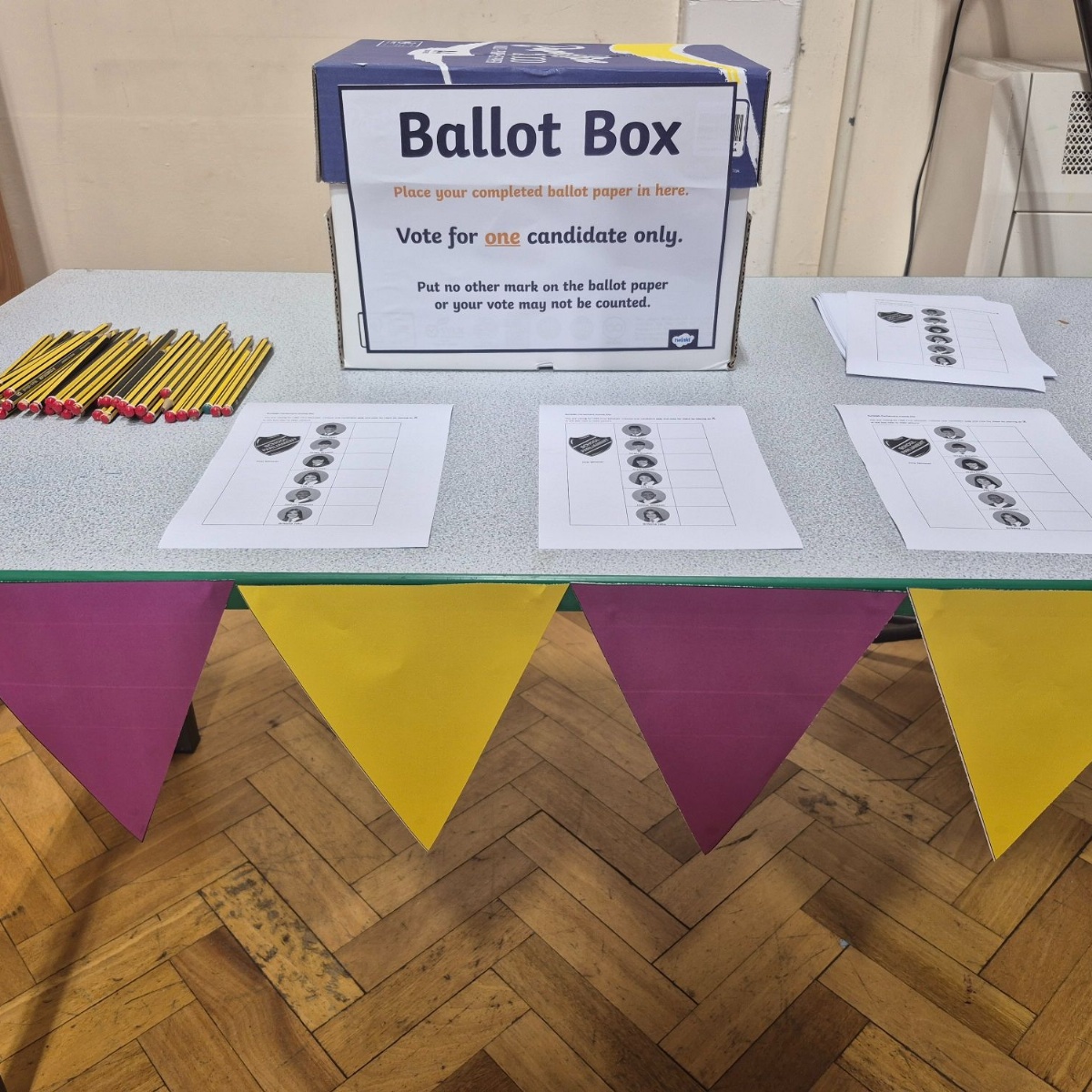 Burleigh Primary School - Election Day at Burleigh!